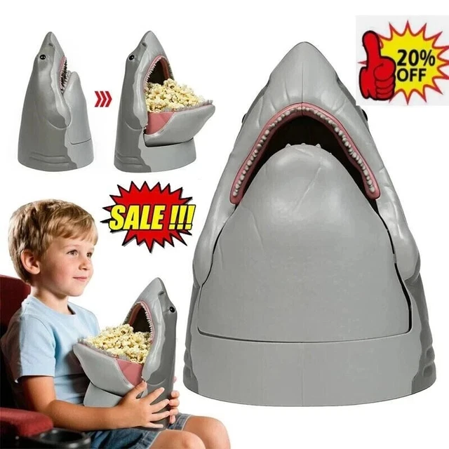 NEW JAWS 50TH Anniversary Popcorn Bucket Shark Great White £35.43 ...