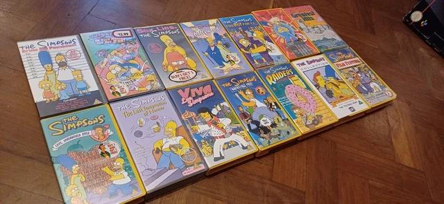 THE SIMPSONS COLLECTION of 12 VHS tapes £95.00 - PicClick UK