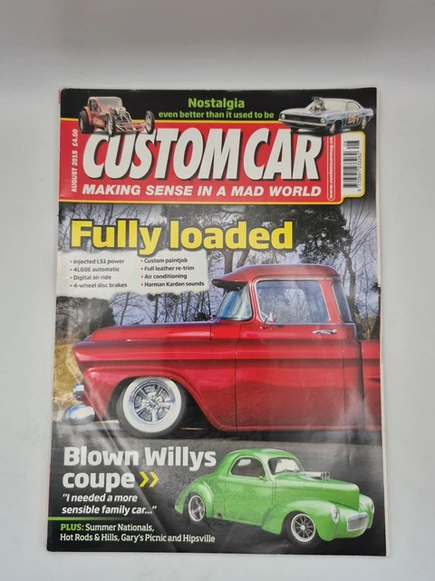 CUSTOM CAR MAGAZINE August 2015 Hot Rod £5.43 - PicClick UK