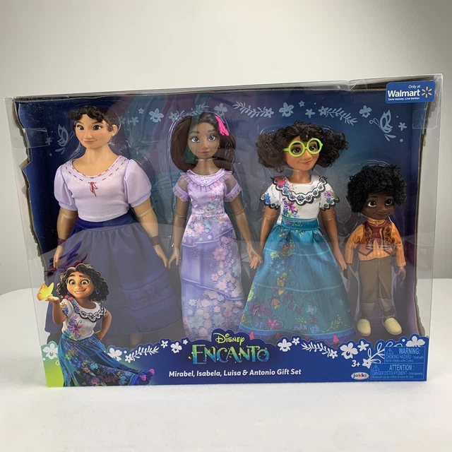 DISNEY ENCANTO CHARACTER Doll Set Mirabel Isabela Luisa Antonio Gift ...