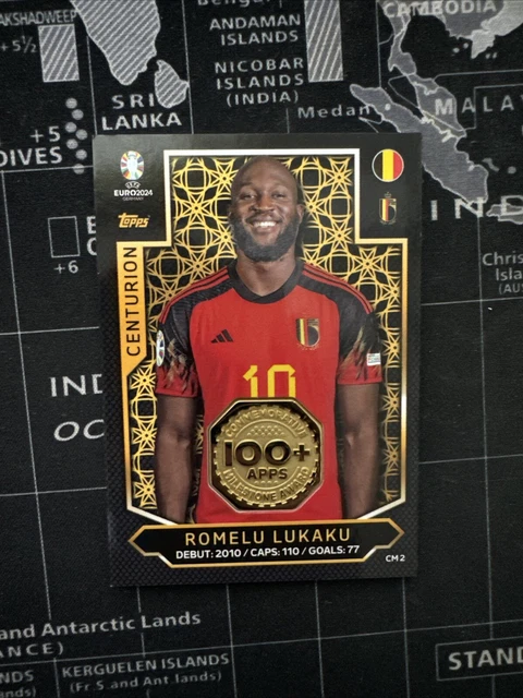 CARTA UEFA MATCH Attax Euro 2024 lukaku CM2 Cromated Shild 100+Ed ... CARTA UEFA MATCH Attax Euro 2024 lukaku CM2 Cromated Shild 100+Ed ...