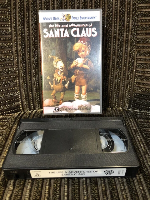 THE LIFE AND Adventures Of Santa Claus * PAL VHS Video Tape - WB Warner ...
