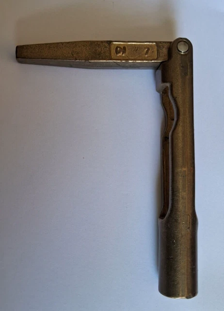 FOLDING BRASS RAILWAY Train Key - A Bern key (Excellent Condition) £19. ...