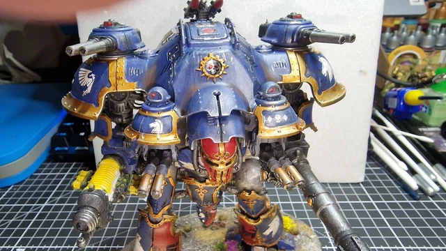 KNIGHT DOMINUS IMPERIAL Knights Warhammer 40K army well Painted Games ...