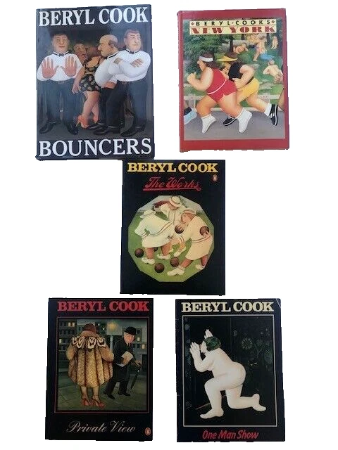 5 LIVRES D'ART BERYL COOK Private View, The Works, New York. One Man ...