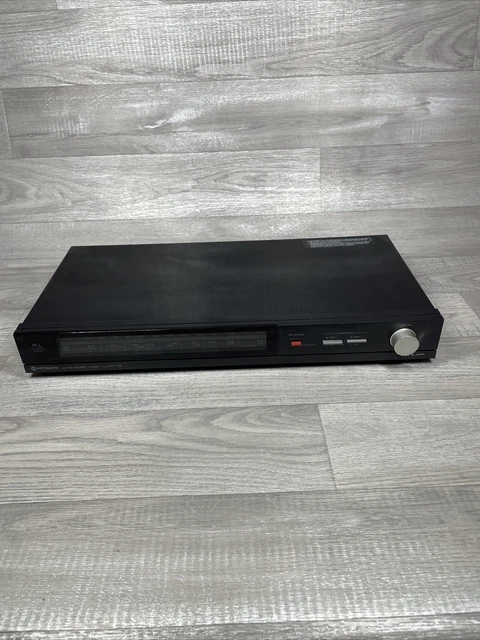 RETRO VINTAGE HITACHI FT-12 AM-FM Stereo Tuner STACK SYSTEM £11.69 ...