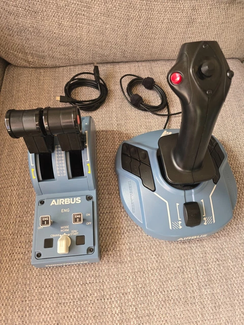 THRUSTMASTER TCA OFFICER Pack Airbus Edition - Sidestick & Throttle ...