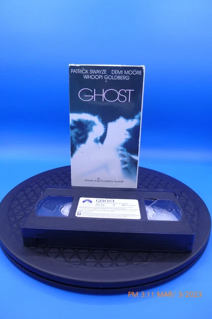 1990 GHOST VHS Tape Patrick Swayze Demi Moore video cassette tape £3.10 ...