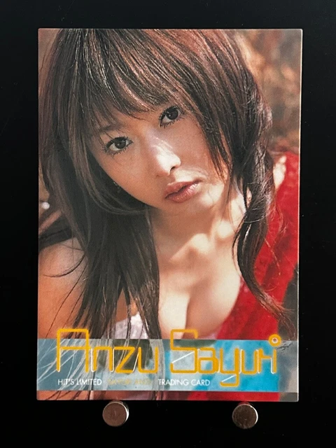 SAYURI ANZU JAPANESE Idol Card Hit's Limted 32 Visual Photocards Collection 2005 EUR 11,53 ...