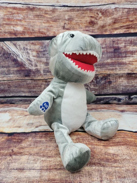 BUILD A BEAR BABY SHARK Shark Plush Stuffed Doll Toothy Shark Fin 12" £ ...