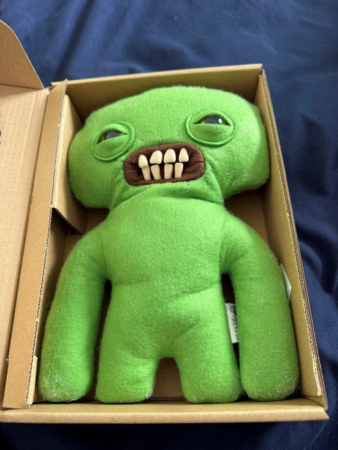 FUGGLER UGLY FUNNY Monsters Squidge Green 9" Brand New £25.00 - PicClick UK