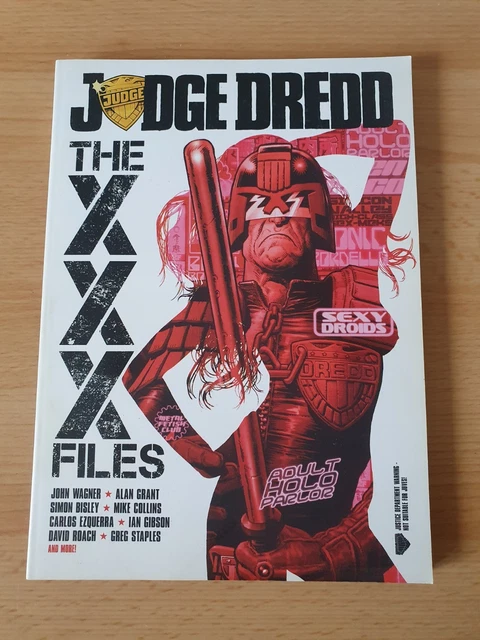 JUDGE DREDD THE XXX Files Graphic Novel by John Wagner £31.88 - PicClick UK