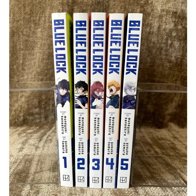 NEW! BLUE LOCK Manga Book Set - Volumes 1-5 in English £41.41 - PicClick UK