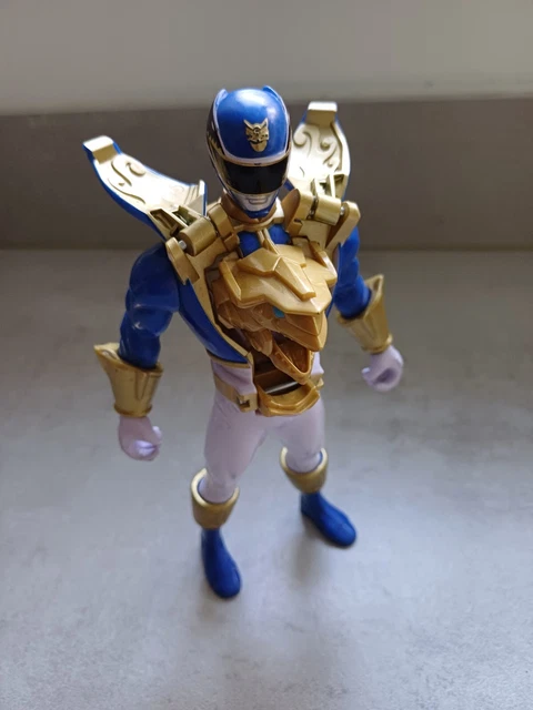 BANDAI POWER RANGERS Megaforce ULTRA MORPHIN BLUE RANGER Figure 2013 £6 ...