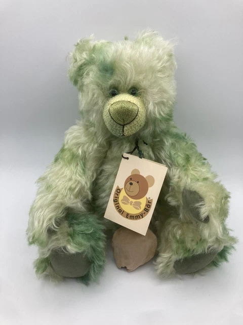 EMMY -BÄR TEDDY " Pistazie " Nr.752/999 limitiert mit Zertifikat ...