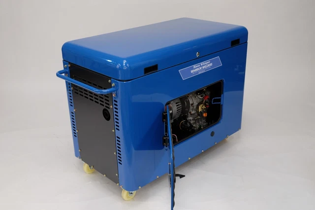 DIESEL GENERATOR 240V 10kVA standby gen to run a house /workshop - £ ...