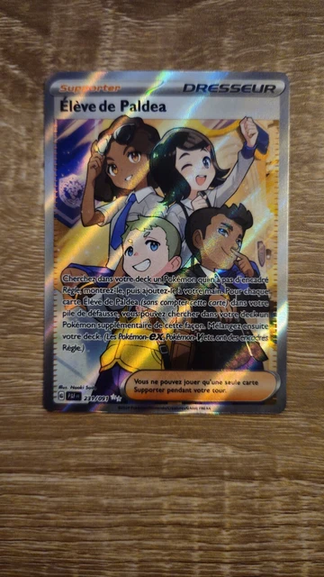 CARTE POKÉMON Élève De Paldea 231/091 Dresseur Destinées De Paldea EV4.5 FR EUR 4,00 - PicClick FR
