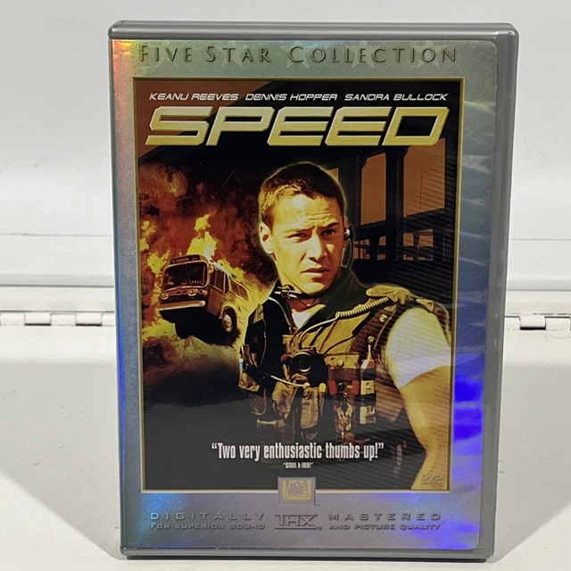 SPEED DVD | Keanu Reeves Fire Star Edition 🍀Buy 2 Get 1 Free🍀 $5.37 ...