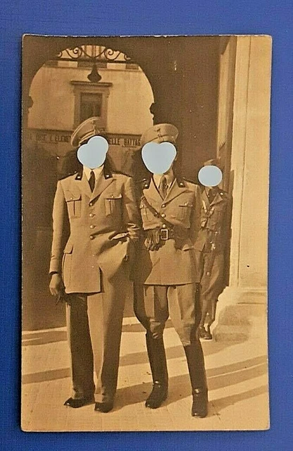FOTO D'EPOCA MILITARI r.esercito caserma divise anni '30 EUR 4,90 ...