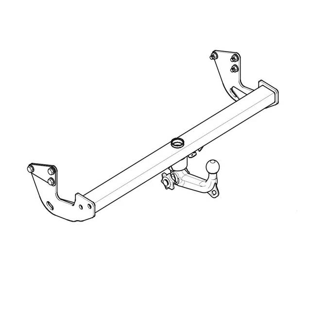 WESTFALIA TOWBAR FOR Mercedes V Class MPV (W447) 2015 On - Detachable ...