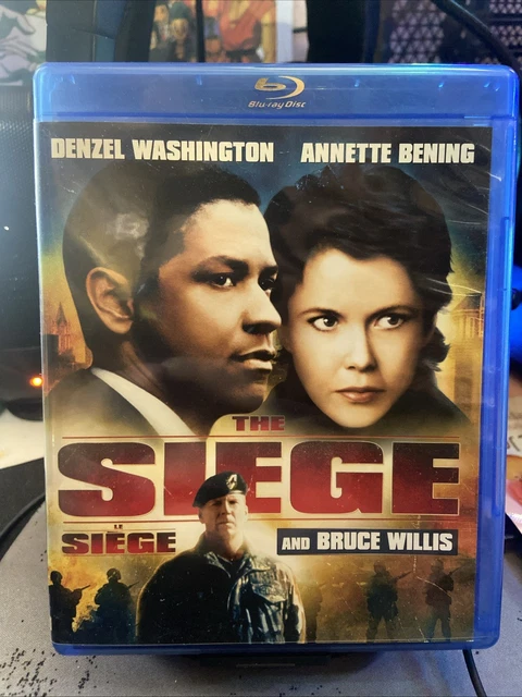 THE SIEGE (BLU-RAY, 1998 Film) Starring Denzel Washington & Bruce ...