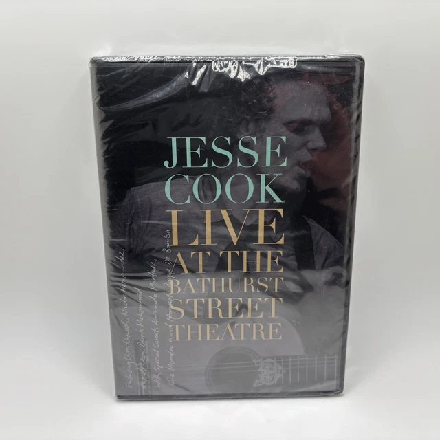 *SEALED* JESSE COOK: Live At The Bathurst Street Theatre Concert DVD ...