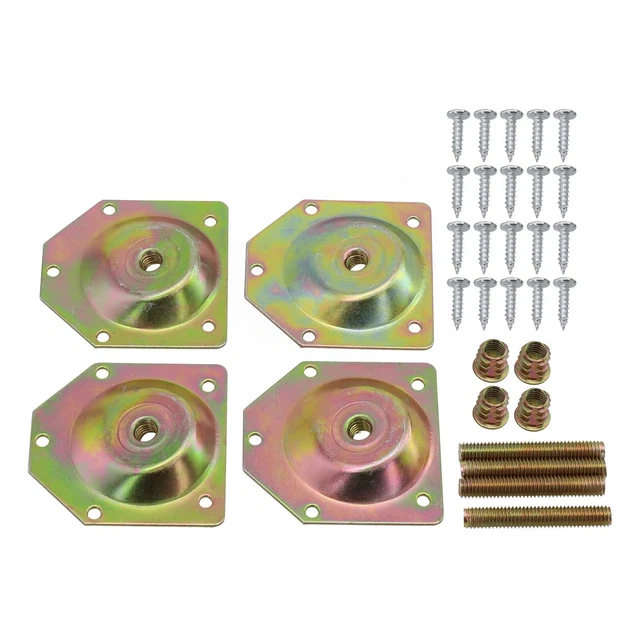 SUPPORT DE PLAQUE de fixation r??glable en bois coud?? pieds pour ...