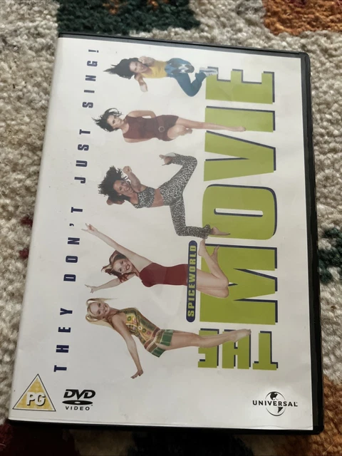 SPICEWORLD THE MOVIE (DVD, 2004) spice girls action adventure thriller ...
