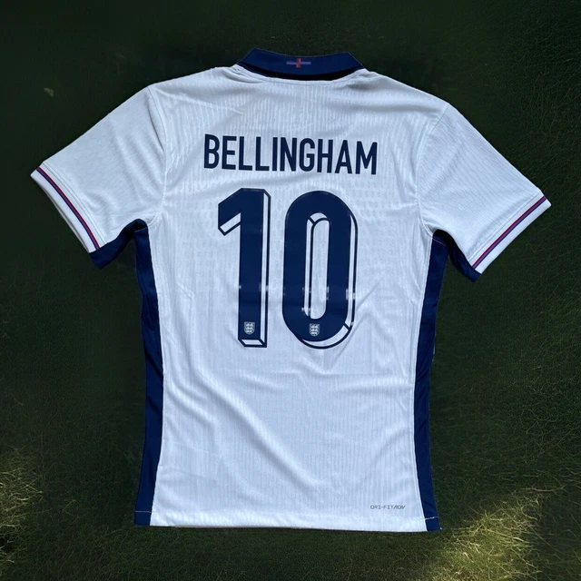 JUDE BELLINGHAM ENGLAND Home Jersey Euro 2024 Player Version Size Large $82.00 - PicClick CA