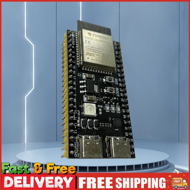 ESP32/ ESP32-S3/ESP32-C3 WIFI+BT BLE Module ESP32-C3-MINI-1 ESP32-S3-DevKitC-1 £9.35 - PicClick UK