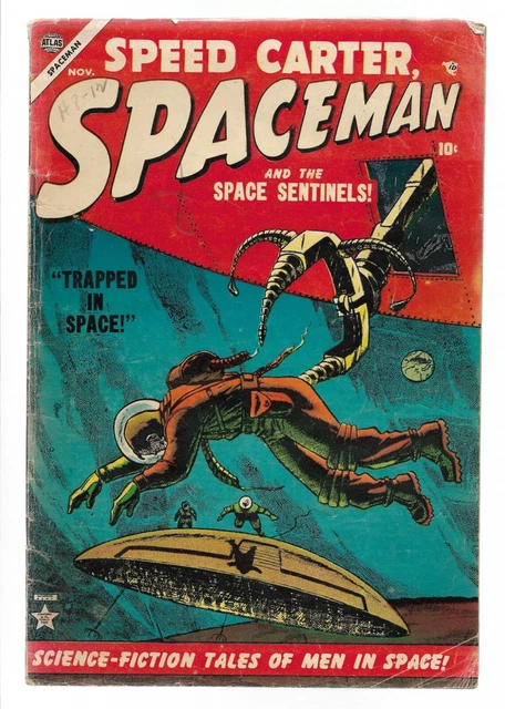 ATLAS (MARVEL) COMICS' Spaceman Speed Carter #2 -1953 EUR 37,23 ...