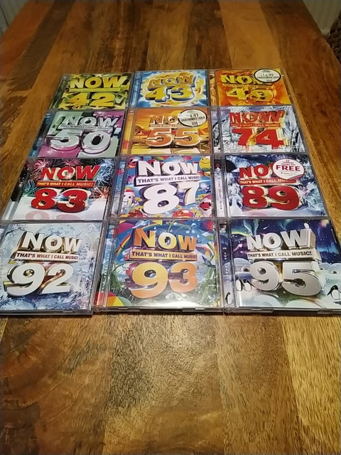 NOW THAT'S WHAT i call music 42,43,49,50,55,74,83,87,89,92,93,95, 25 ...