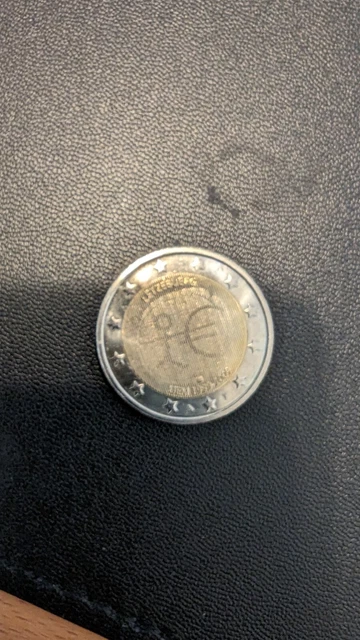 SELTENE 2 EURO münze Strichmännchen Fehlprägung one 1999-2009 EUR 2,22 - PicClick DE