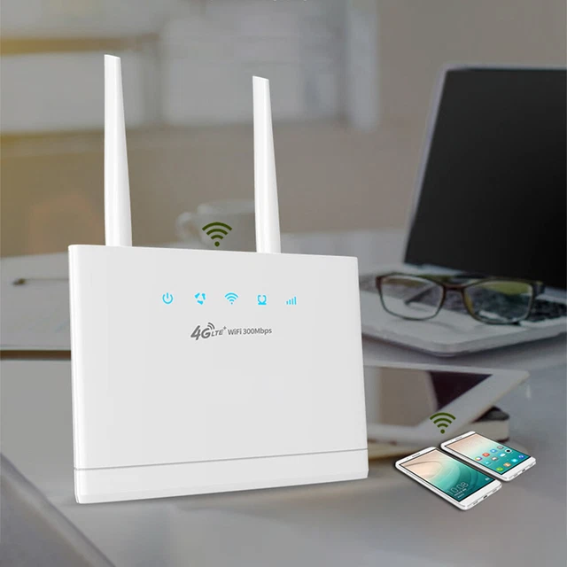 R311 4G WIFI Router Portable 4G LTE Router External Antennas Fast ...