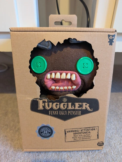 FUGGLER FUNNY UGLY Monster Winged Bat Plush with Green Eyes £18.00 ...