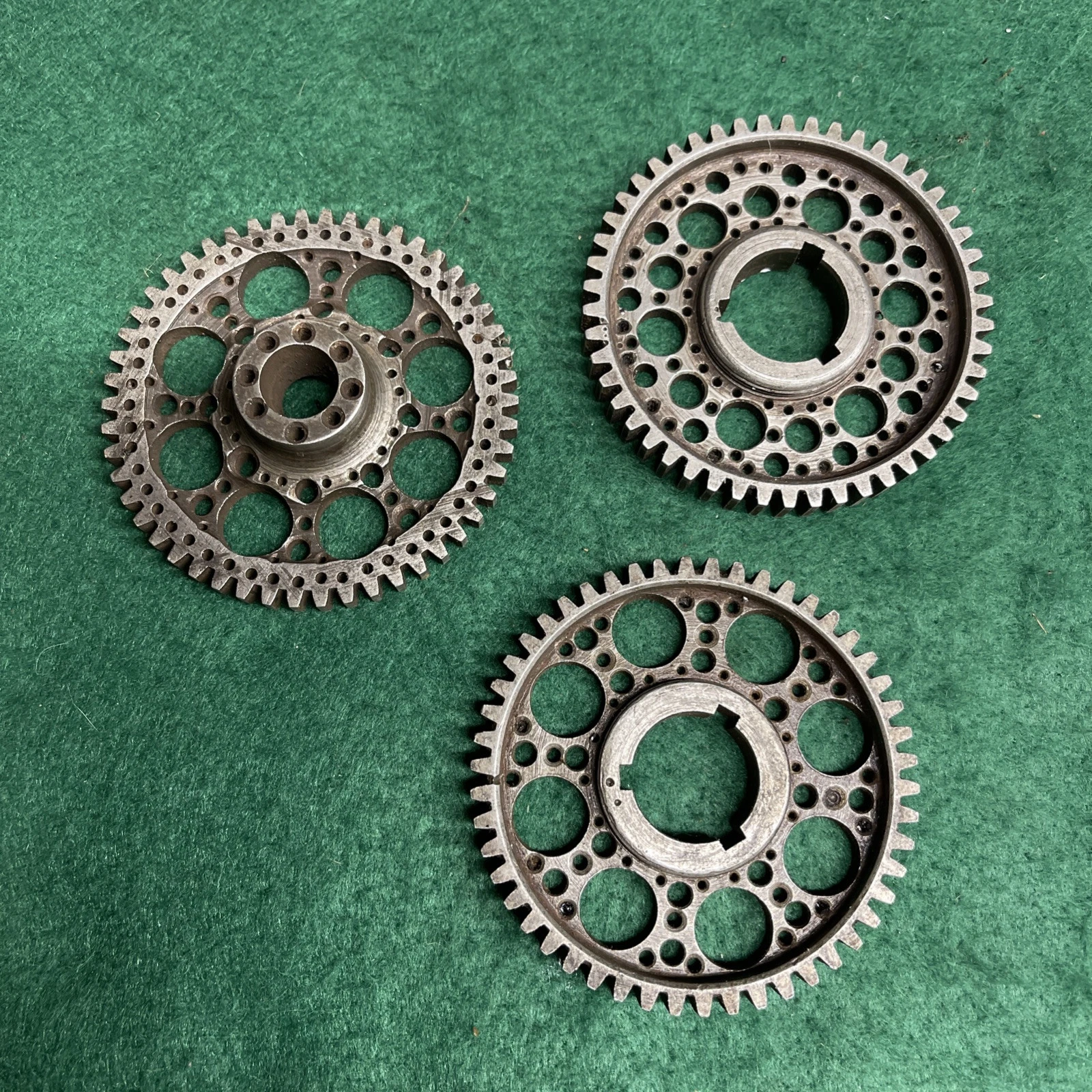 TRIUMPH PRE UNIT Lightened Timing Wheels For Display Only #5 £35.00 ...