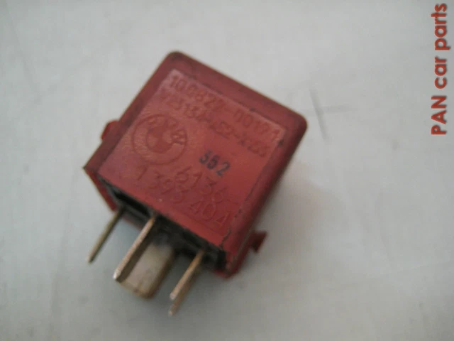 BMW E36 3 Series Z3 ABS Main Relay Relay Red Siemens 61.36-1393404 ...