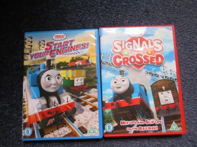THOMAS & FRIENDS dvds, Signals Crossed and Start Your Engines, two dvds ...