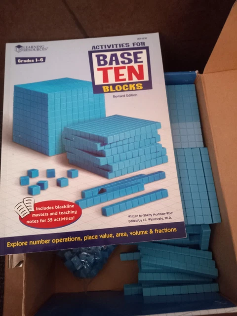 LEARNING RESOURCES BASE Ten Starter Set Grades 1-6 Math Homeschooling ...