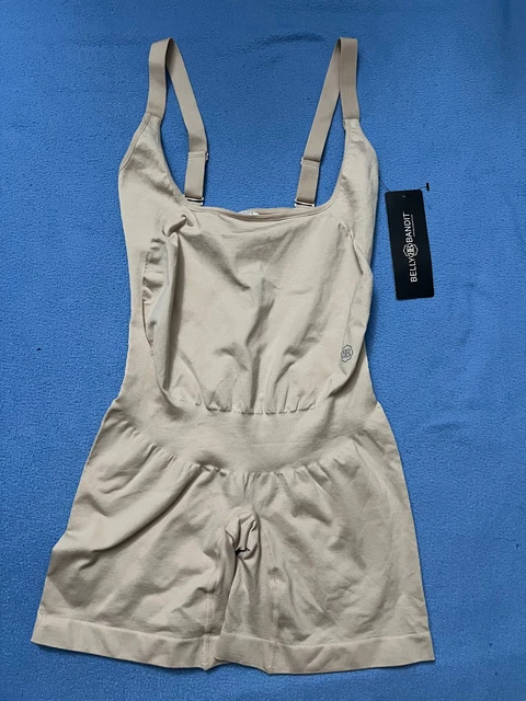 BELLY BANDIT DISGUISE Pregnancy Shapewear Bump Support Bodysuit M Nude ...