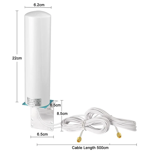3G 4G LTE Outdoor Antenna Mimo SMA Huawei Router B535,B525,B310,B315 ...