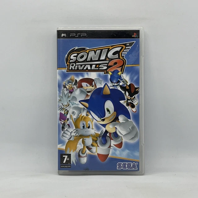SONIC RIVALS 2 Sonic The Hedgehog Sega Sony PlayStation PSP Game Free ...