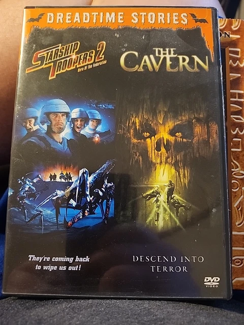 DREADTIME STORIES DOUBLE Feature Starship Troopers 2 & The Cavern DVD Free Ship £6.50 - PicClick UK