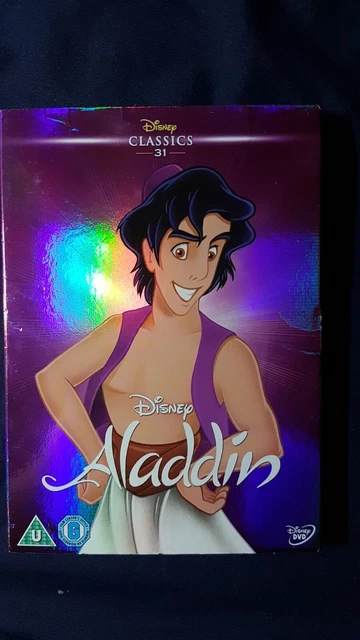DISNEY ALADDING, CLASSICS -31 DiSNEY Aladdin DVD, region 2 uk... £4.89 ...