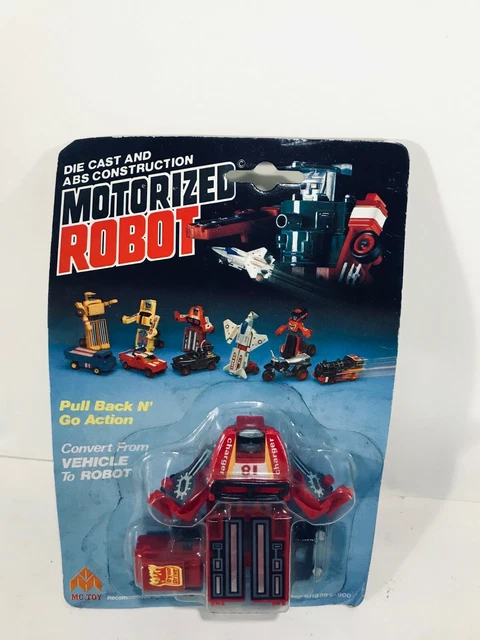 MOTORIZED ROBOT JEEP 18 CHARGER MC TOY '80 Transformers bootleg KO ...