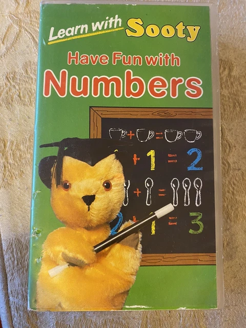 90S VINTAGE LEARN With Sooty Fun With Numbers VHS Video £6.00 - PicClick UK
