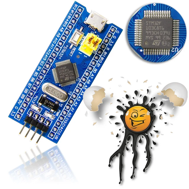 BLUEPILL STM32 F103C8T6 F103C6T6 Development Board Modul ARM CORTEX M3 ...