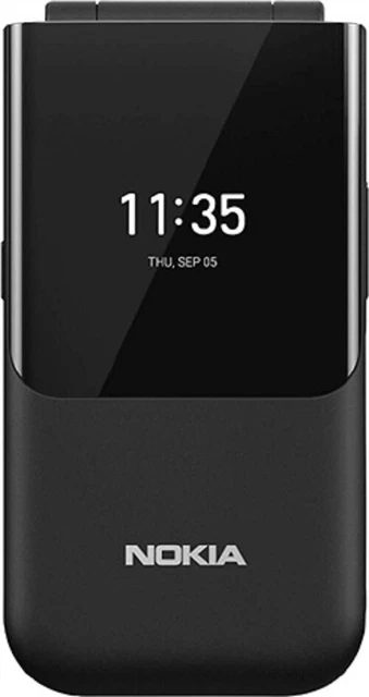 NOKIA 2720 FLIP Black Folding Mobile Phone Unlocked to all Networks £ ...