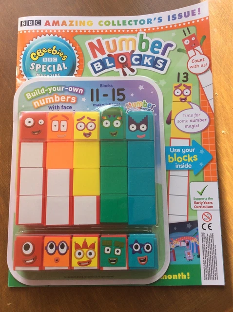 CBEEBIES NUMBERBLOCKS MAGAZINE Issue 142. Number Blocks 11-15. New Free ...