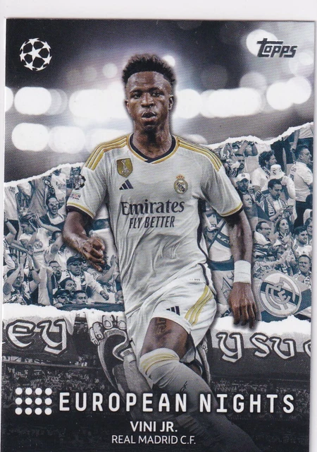 TOPPS CL CLUB Competition 2023-24 Nr. EN-25 Vini Jr.European Notti EUR ...